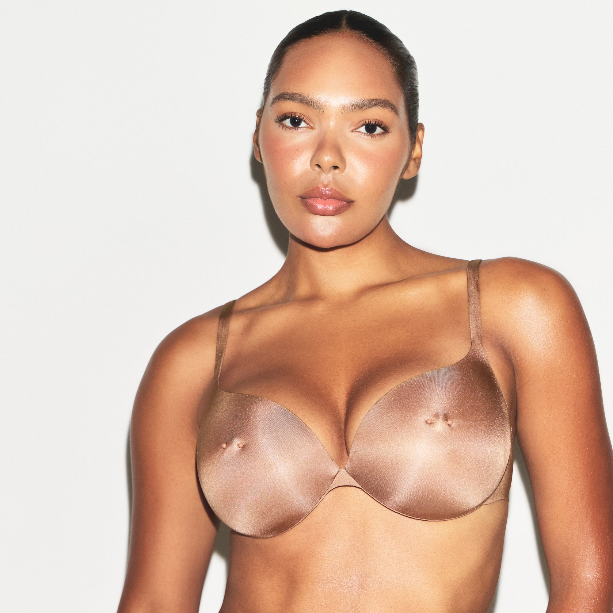 SKIMS ULTIMATE PIERCED NIPPLE PUSH-UP BRA | SIENNA