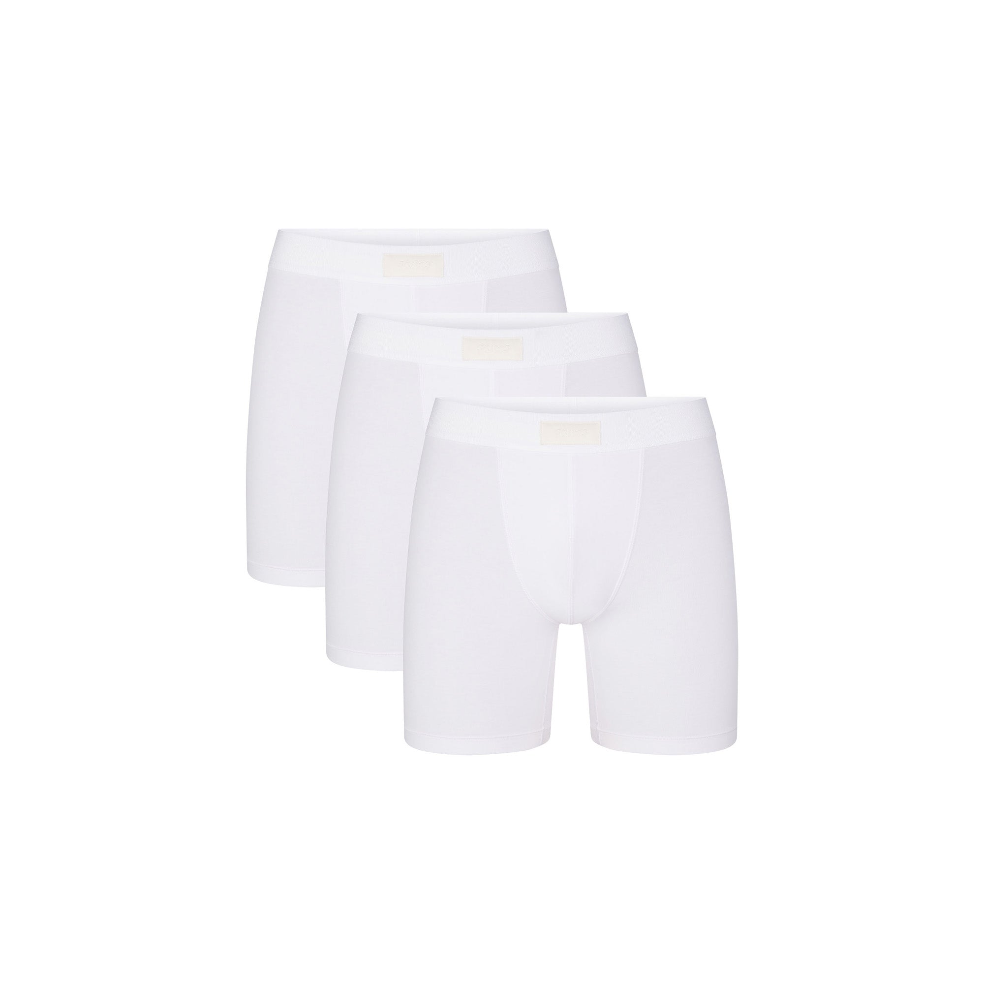 SKIMS COTTON MENS RIB TANK 3-PACK | CHALK