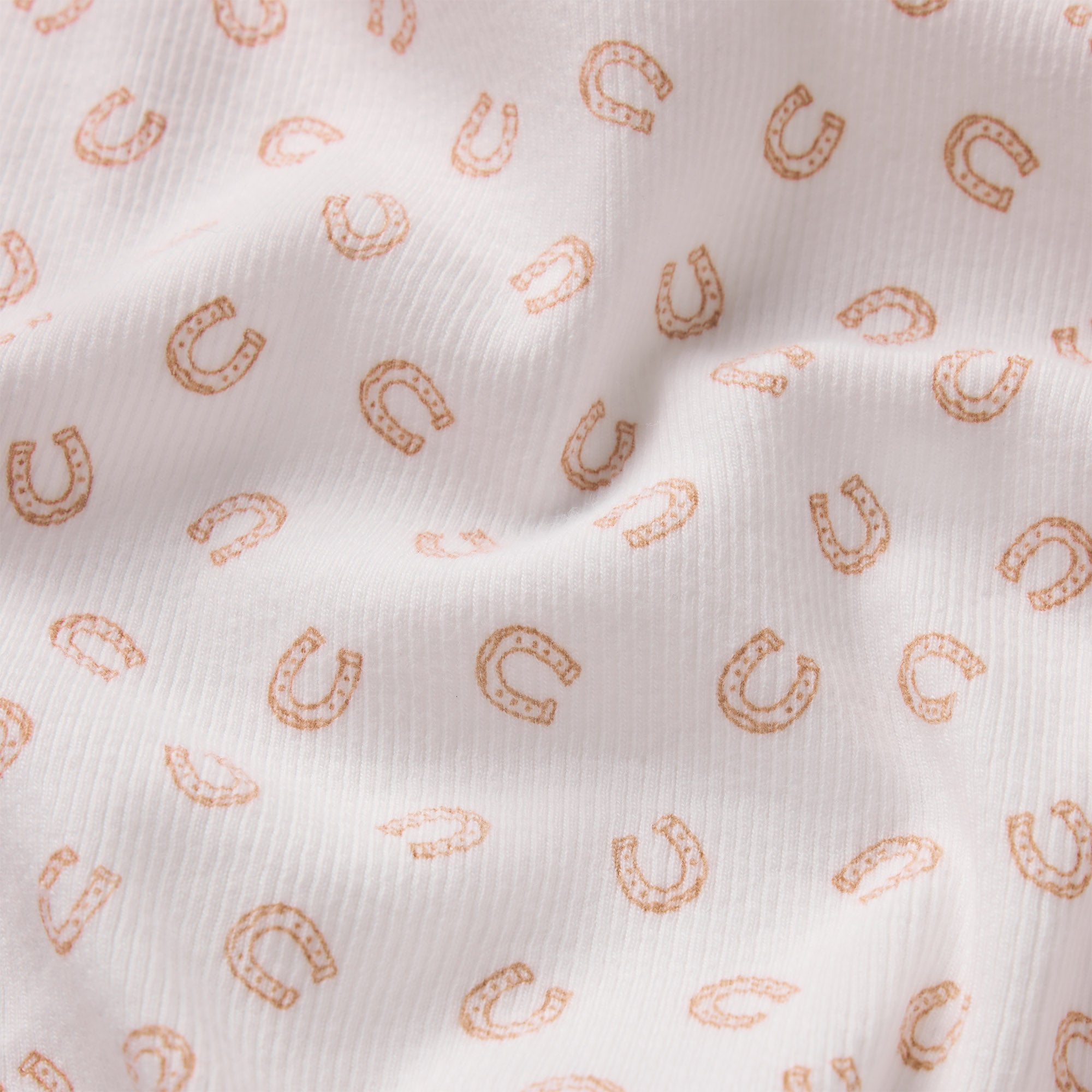COTTON RIB TANK | OCHRE HORSESHOE PRINT | SKIMS